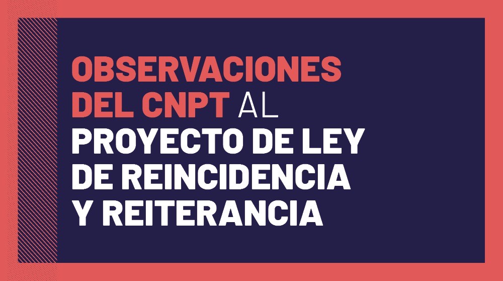 Observaciones al proyecto de reincidencia, reiterancia, concurso de delitos y unificación de ...